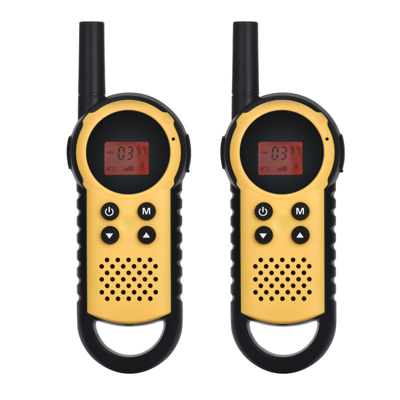 Camouflage Camping Walkie Talkie 3-5KM 22 Channels With Battery Indicator