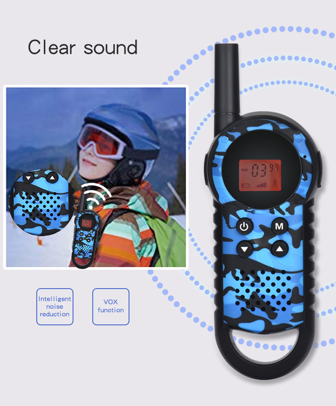 Camo Color ABS 470MHz Long Range Walkie Talkie