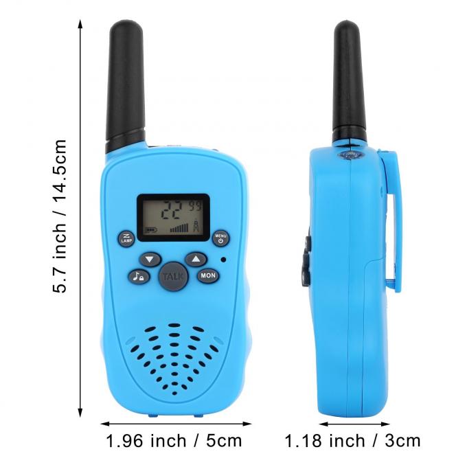 LCD Display Screen Real Walkie Talkie Bright Yellow Color For Teaching