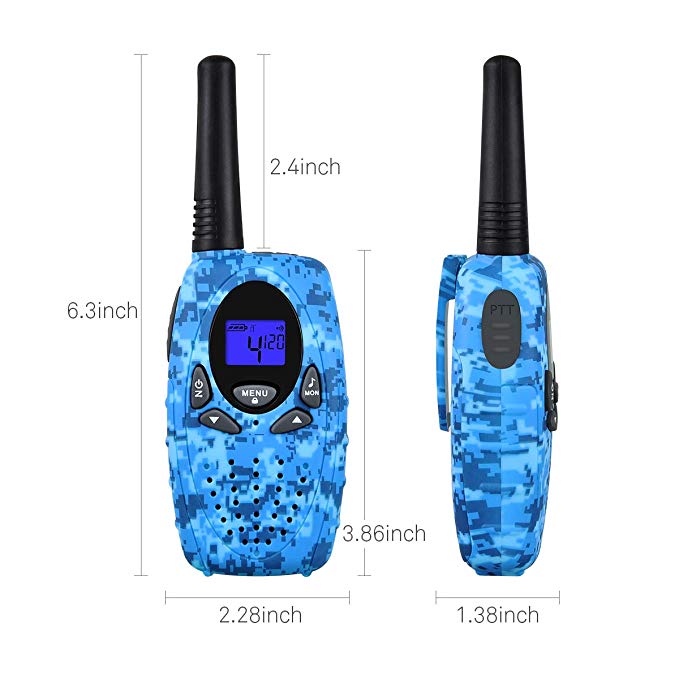 ABS material small size PMR446 Mobile Radio With Roger Beep camouflage ...